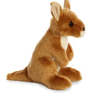 Aurora® Adorable Mini Flopsie™ Kangaroo Stuffed Animal - Playful Ease - Timeless Companions - Brown 8 Inches