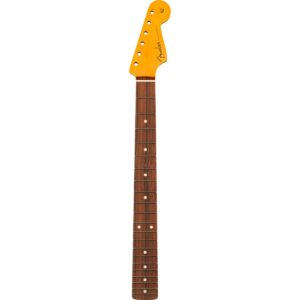 fender classic 60s lacquer stratocaster neck, c shape, 21 vintage frets, pau ferro fingerboard