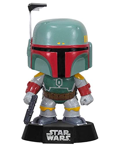 Funko Pop! Star Wars: Boba Fett #08 Vinyl Bobble-Head Figure (Bundled with Pop Box Protector Case)