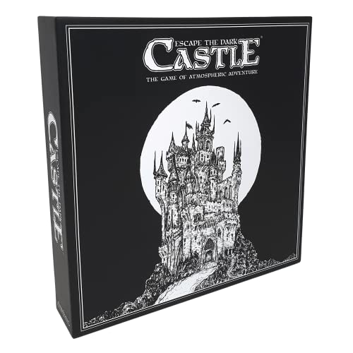 Escape the Dark Castle Board Game | Horror Game | Strategy Game | Cooperative Adventure Game for Adults and Teens | Ages 14+ | 1-4 Players | Average Playtime 45 Minutes | Made by Themeborne