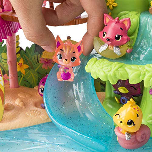 Hatchimals CollEGGtibles Tropical Party Playset with Lights, Sounds and Exclusive Season 4 CollEGGtibles, for Ages 5 and Up