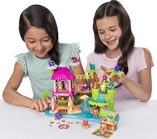 Hatchimals CollEGGtibles Tropical Party Playset with Lights, Sounds and Exclusive Season 4 CollEGGtibles, for Ages 5 and Up