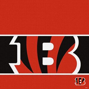 Skinit Decal Gaming Skin Compatible with PS4 Console - Officially Licensed NFL Cincinnati Bengals Zone Block Design