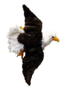 adore 27" liberty the bald eagle stuffed animal plush walltoy wall mount