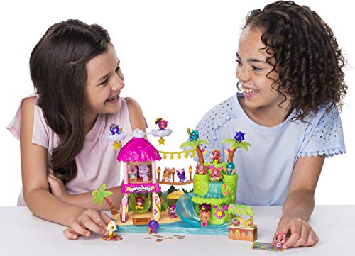 Hatchimals CollEGGtibles Tropical Party Playset with Lights, Sounds and Exclusive Season 4 CollEGGtibles, for Ages 5 and Up