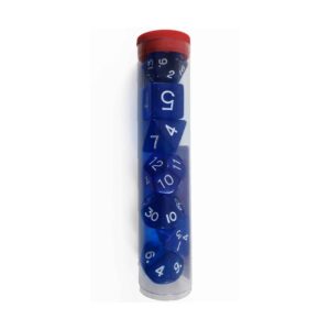 blue polyhedral dice set - plug top (7)