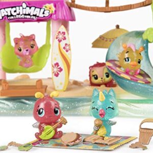 Hatchimals CollEGGtibles Tropical Party Playset with Lights, Sounds and Exclusive Season 4 CollEGGtibles, for Ages 5 and Up