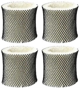 nispira humidifier wick filter replacement compatible with holmes type a hwf62 hwf62cshm1281, hm1701, hm1761, hm1297 and hm2409, 4 units