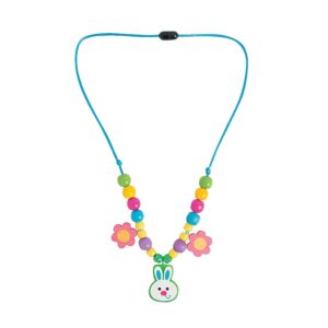 easter bunny necklace craft kit - crafts for kids and fun home activities