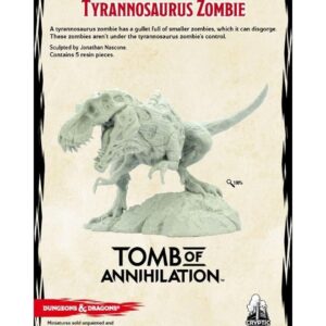 Gale Force Nine Dungeons & Dragons Tomb of Annihilation Tyrannosaurus Zombie, Multicoloured