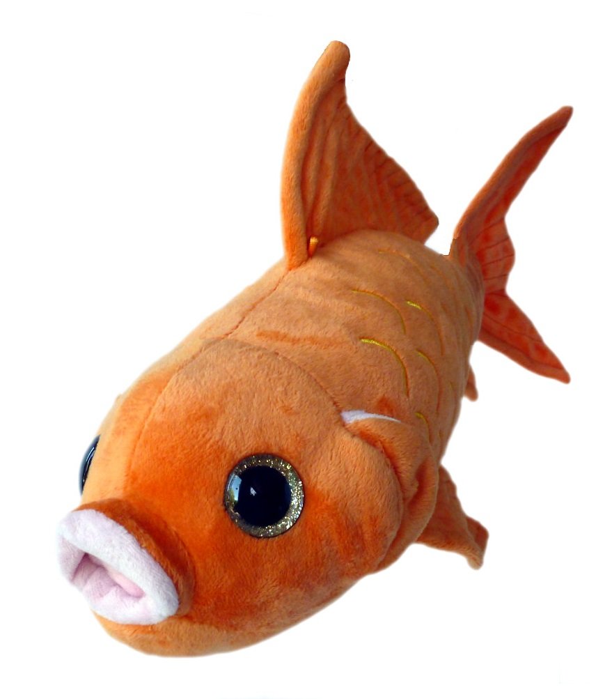 Adore 16" Bubbles The Goldfish Stuffed Animal Plush Toy