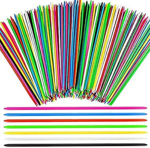 yanqinqin colorful pick up sticks,toys for fun family parent-child games 6.3inch long, nostalgic games