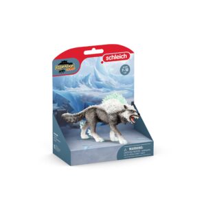 Schleich Eldrador, Eldrador Creatures, Action Figures for Boys and Girls 7-12 years old, Snow Wolf