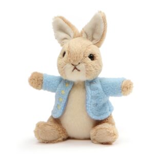 gund classic peter rabbit plush 5" miniature beanie toy