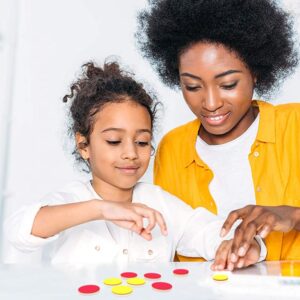 hand2mind Plastic Two-Color Counters, Red and Yellow Counters, Counting Manipulatvies, Math Counters for Kids, Counting Chips, Math Manipulatives, Bingo Chips, Counters for Kids Math (Set of 1000)