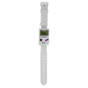 paladone nintendo gameboy™ digital watch - official super mario land™ alarm sound & built-in led. iconic design, great retro gaming gift.