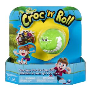 spin master games croc ‘n’ roll - fun family game for kids aged 3 and up