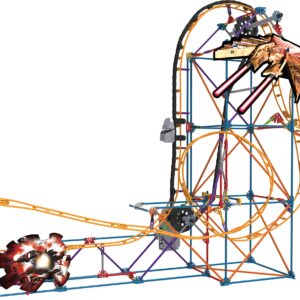 K'NEX Thrill Rides – Space Invasion Roller Coaster Building Set with Ride It! App – 438Piece – Ages 7+ Building Set.