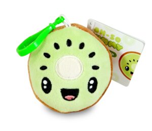 scentco fruit troop backpack buddies - scented plush toy clips (kiwi)