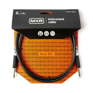 mxr standard instrument cable 5 ft|1.5 m (dcis05)