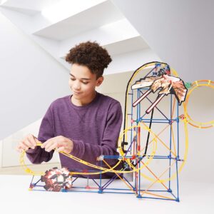 K'NEX Thrill Rides – Space Invasion Roller Coaster Building Set with Ride It! App – 438Piece – Ages 7+ Building Set.