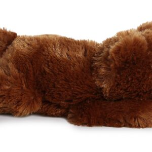 Aurora® Adorable Mini Flopsie™ Grizzly Bear Stuffed Animal - Playful Ease - Timeless Companions - Brown 8 Inches