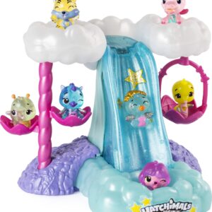 Hatchimals CollEGGtibles, Waterfall Playset with Lights and an Exclusive Season 4 CollEGGtible, for Ages 5 and Up