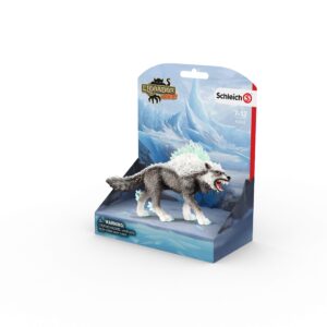 Schleich Eldrador, Eldrador Creatures, Action Figures for Boys and Girls 7-12 years old, Snow Wolf