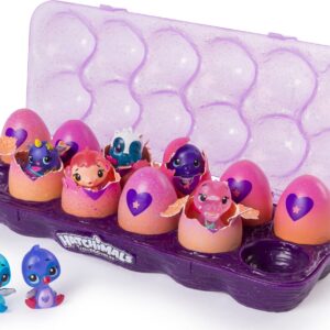 Hatchimals CollEGGtibles, 12 Pack Egg Carton with Exclusive Season 4 CollEGGtibles, for Ages 5 and Up (Styles and Colors May Vary)