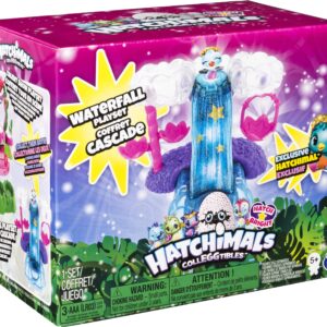 Hatchimals CollEGGtibles, Waterfall Playset with Lights and an Exclusive Season 4 CollEGGtible, for Ages 5 and Up