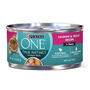 purina one true instinct salmon & trout recipe (12-cans) (net wt 3 oz each can)