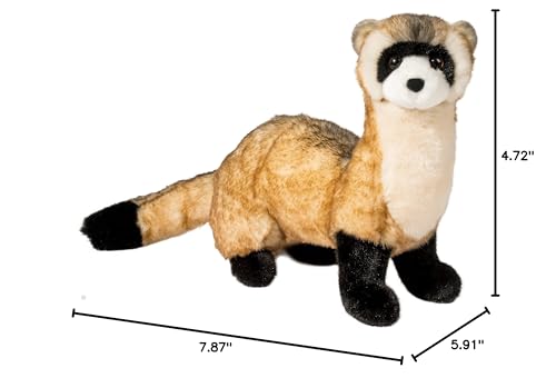 Douglas Vince Black Footed Ferret Plush Stuffed Animal