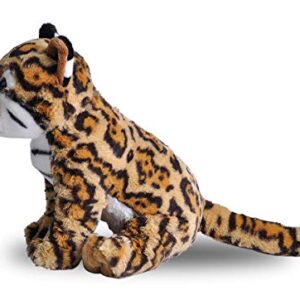 Wild Republic Cuddle~Kins CK Ocelot Plush, Stuffed Animal, Plush Toy, Kids Gifts, 12", Multicolor