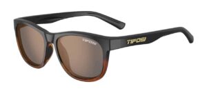 tifosi optics swank sunglasses (brown fade/brown lenses)