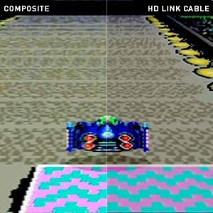 POUND HD Link Cable for Original Super Nintendo SNES - HDMI Cable with RGB Quality, 720p Resolution, Plus Micro USB Cable for Boosted Power