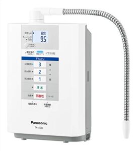 panasonic alkaline ionized water charger pearl white tk – as30 – w