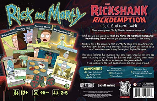 Rick and Morty DBG: The Rickshank Rickdemption