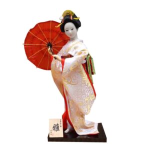 dragon sonic 12inch japanese beautiful kimono geisha/gifts/decoration/art craft collection,c