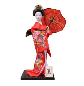 dragon sonic 12inch japanese beautiful kimono geisha/gifts/decoration/art craft collection,e