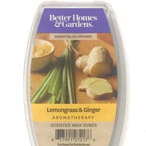 Better Homes & Gardens 2.5oz Lemongrass & Ginger Essential Oil Blend Wax Melts