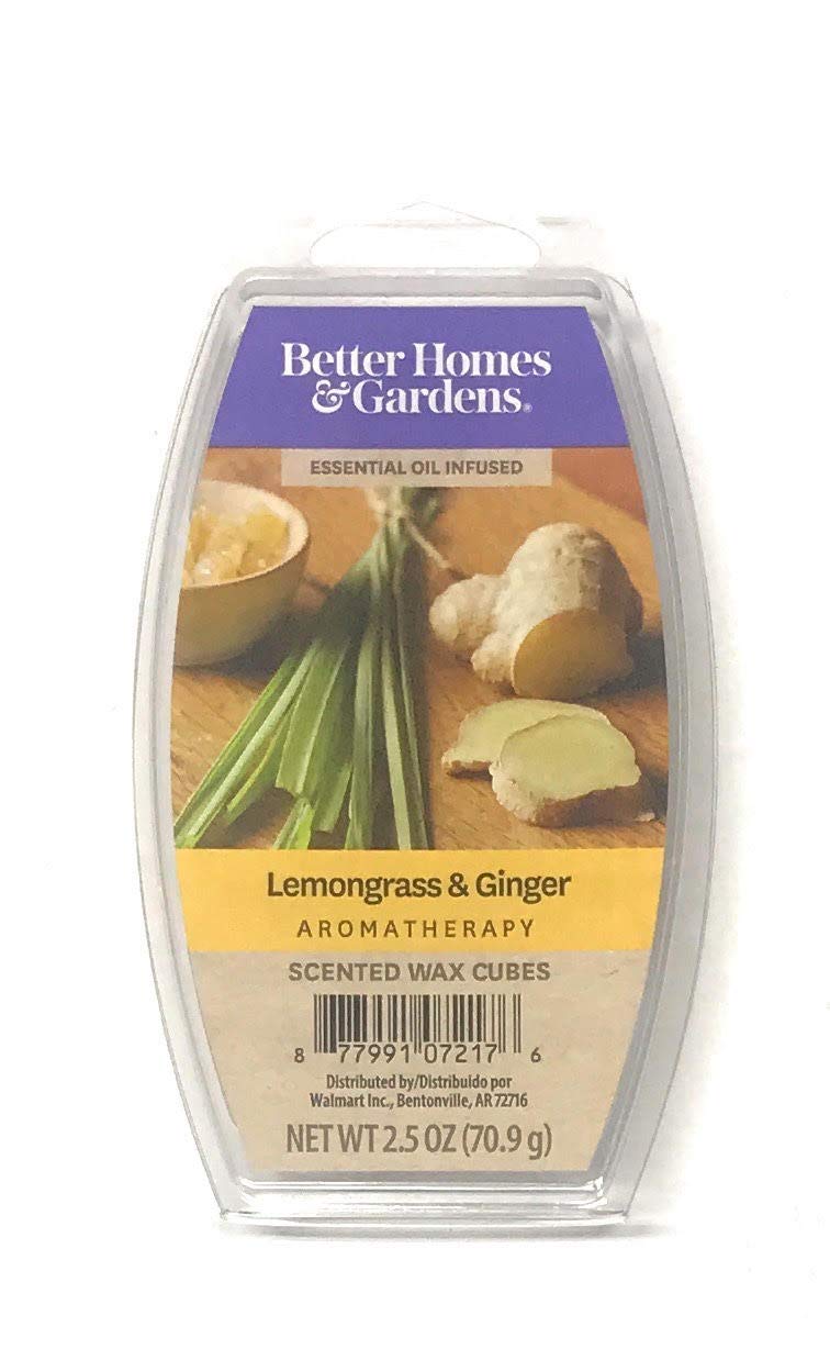 Better Homes & Gardens 2.5oz Lemongrass & Ginger Essential Oil Blend Wax Melts