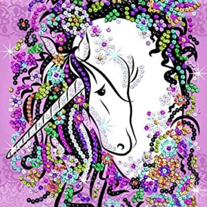 Sequin Art Craft Teen Unicorn Sparkling Arts and Crafts Kit, Multicolor