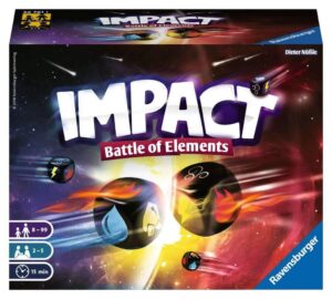 ravensburger impact: battle of the elements game for families and kids age 8 and up - fast, fun, easy to learn and play with great replay value!