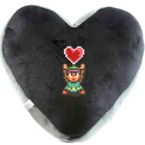 Little Buddy Legend of Zelda 1668 Heart Container Cushion Plush Stuffed Plush, 14""", Multi-Colored