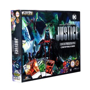 dc comics dice masters: justice campaign box | wizkids