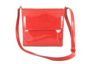 loni womens cool faux patent leather cross-body shoulder bag handbag medium size