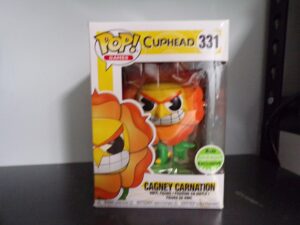 funko pop! games #331 cuphead cagney carnation (2018 spring convention exclusive)