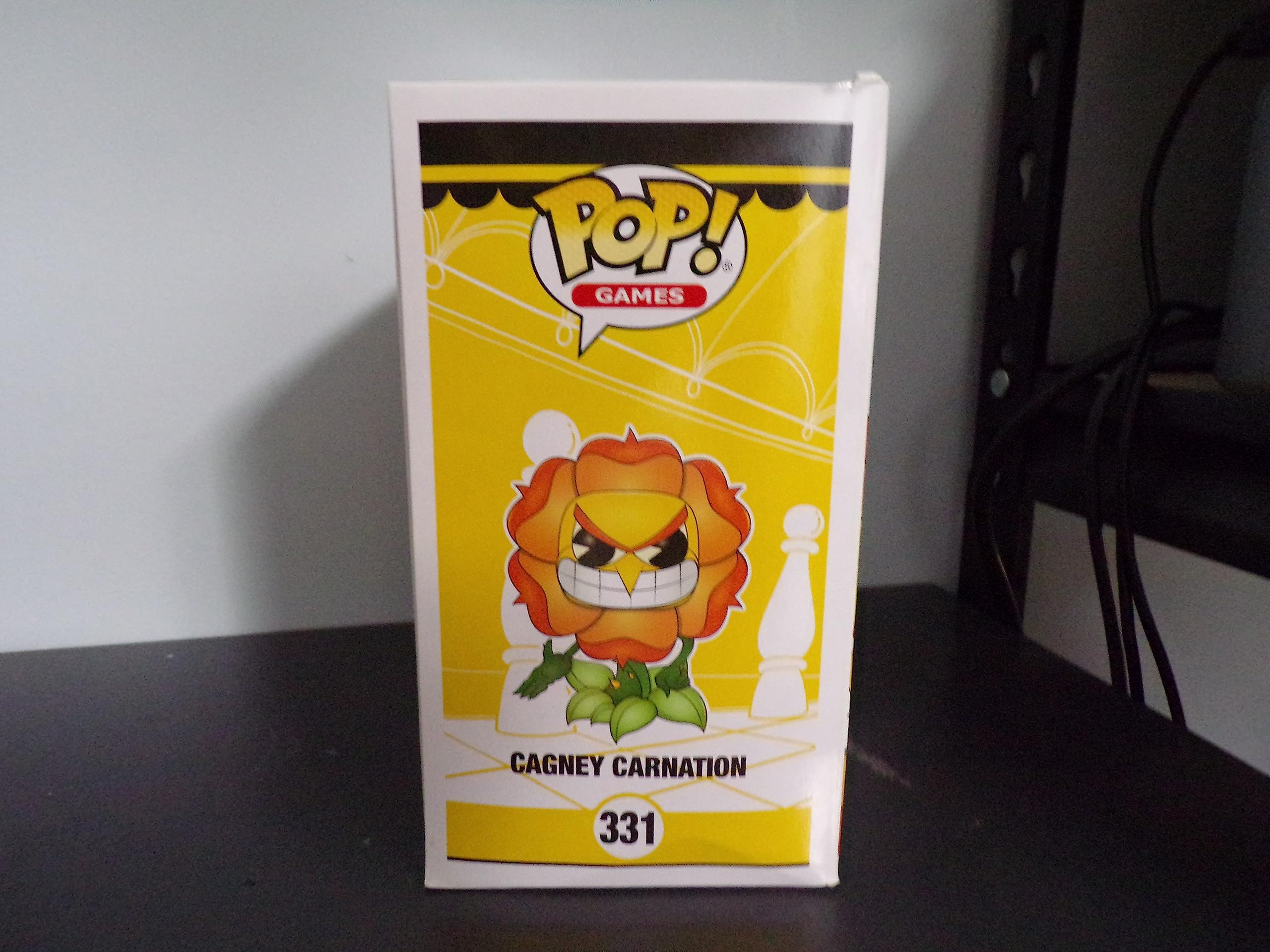 Funko Pop! Games #331 Cuphead Cagney Carnation (2018 Spring Convention Exclusive)