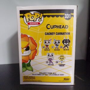 Funko Pop! Games #331 Cuphead Cagney Carnation (2018 Spring Convention Exclusive)