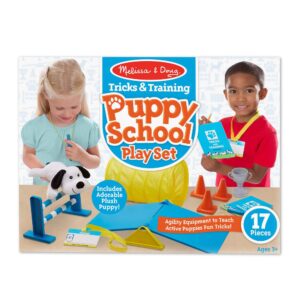 melissa & doug puppy school play set